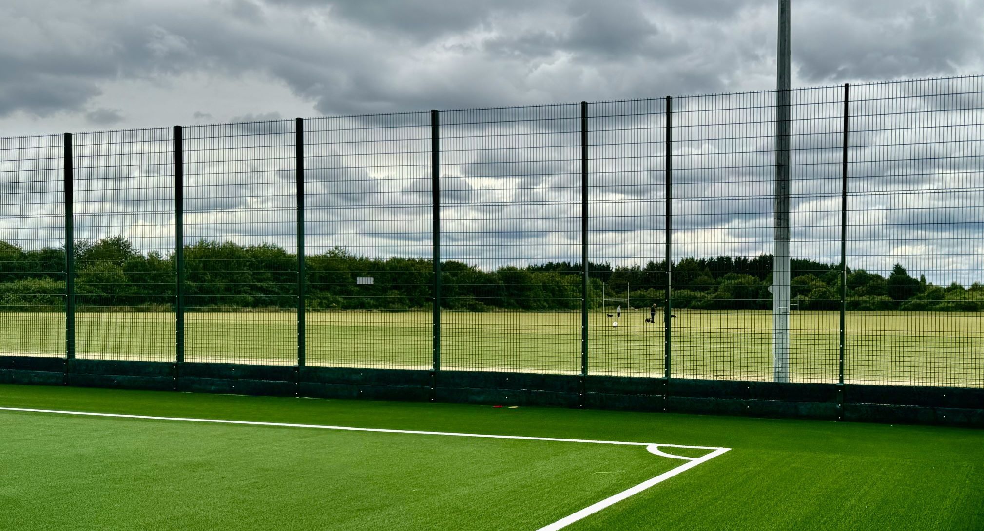 Fastmesh All Weather Football Pitch Fencing & Spectator Rail | Fastline ...